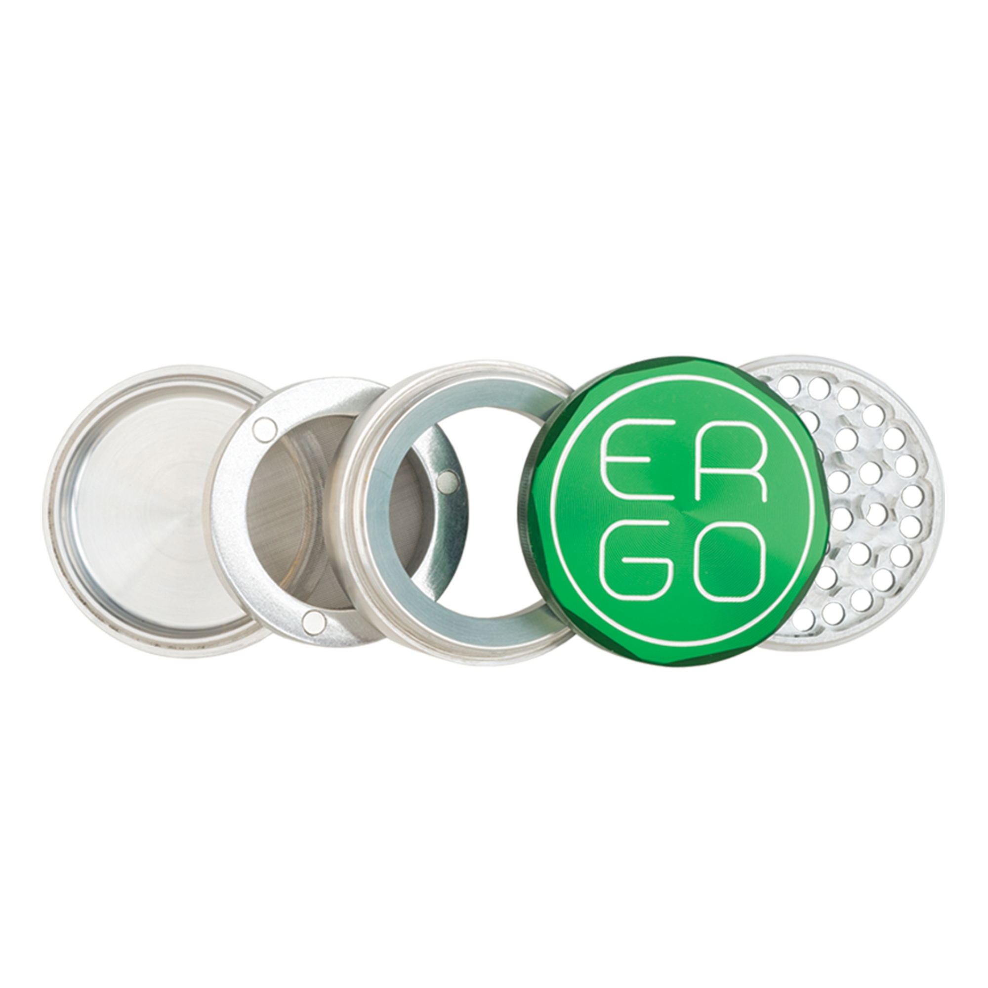 ERGO Herb Grinders Removable Screen - Evolution Wholesale